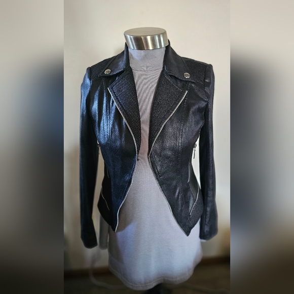Insight | Jackets & Coats | Insight Vegan Leather Jacket Size 2 | Poshmark